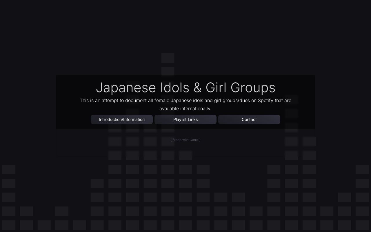 Japanese Female Idols & Girl Groups